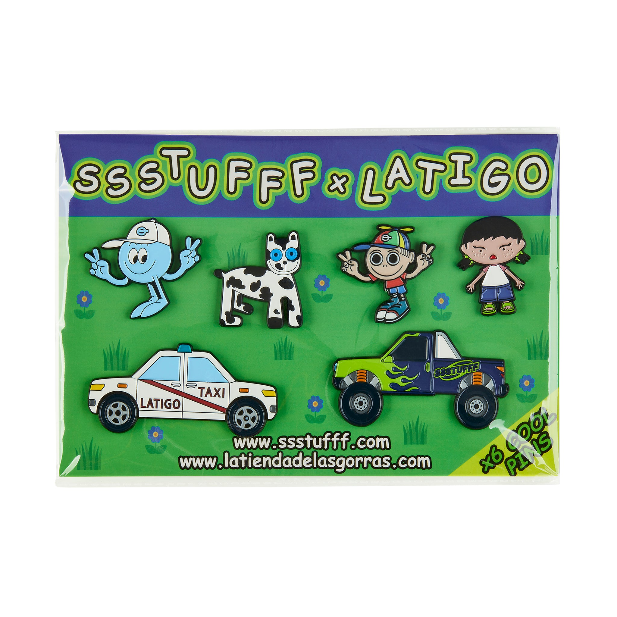 City Map Pins Pack - La Tienda de las Gorras